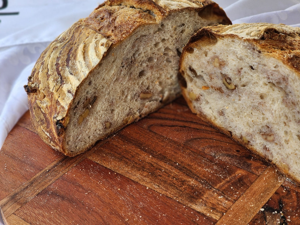 Walnut Sourdough Loaf – The Good Batch Baker